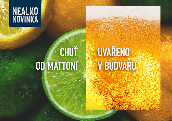 Mattoni spolu s Budvarem přichází na trh s beermixem | MediaGuru