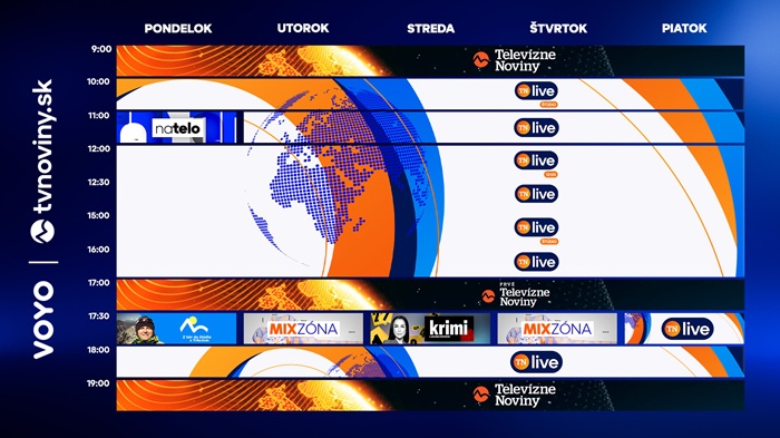 Markíza spustila online zpravodajství TN Live, má ho i TV Nova | MediaGuru